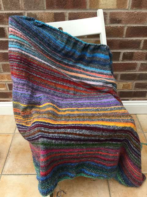 Ravelry: Simple Stripey Blanket pattern by Julie Beardwell