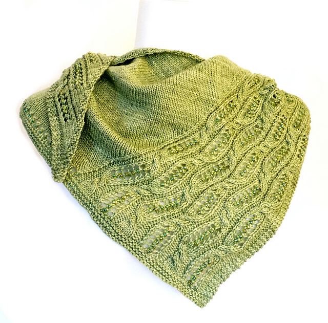 Ravelry: Crystal Twist Shawl pattern by Emily Wood