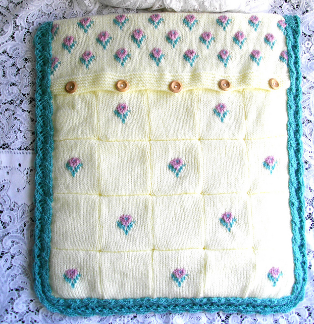 Ravelry: 31. Baby Girl's Fully Reversible Pram Quilt pattern by Lynne ...