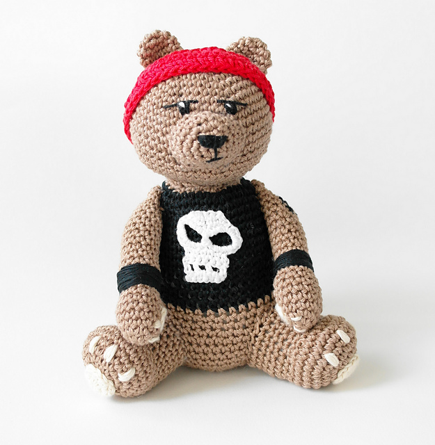 Ravelry: Punk Rock Bear pattern by Erika Elfsberg