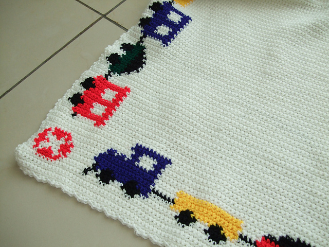 Ravelry: Choo Choo Trains Afghan pattern by Diane Poellot