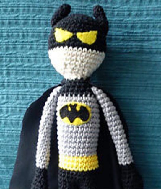 Ravelry: Batman pattern by Domiweb - 1 brin 2 fantaisie