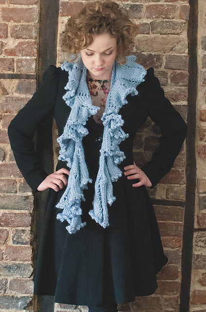 Ravelry: Ice Boa in Cocoon pattern by Alison Crowther-Smith