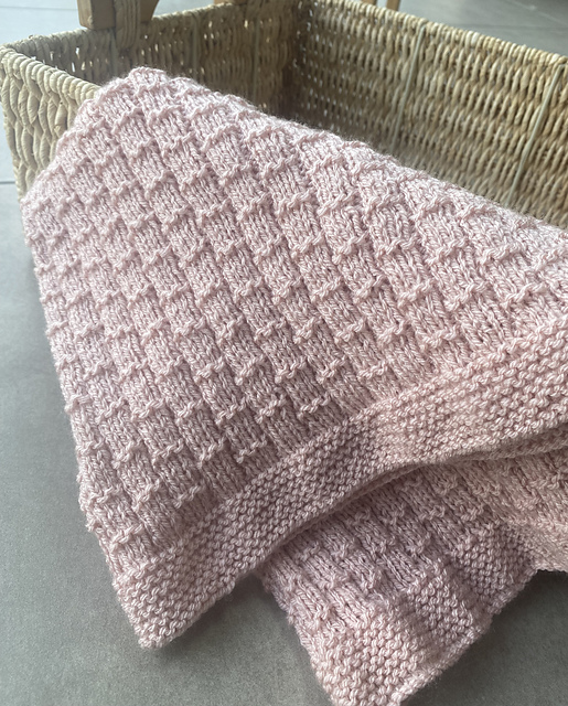 Ravelry: Beginner Brick Baby Blanket pattern by Angela Louise Wood