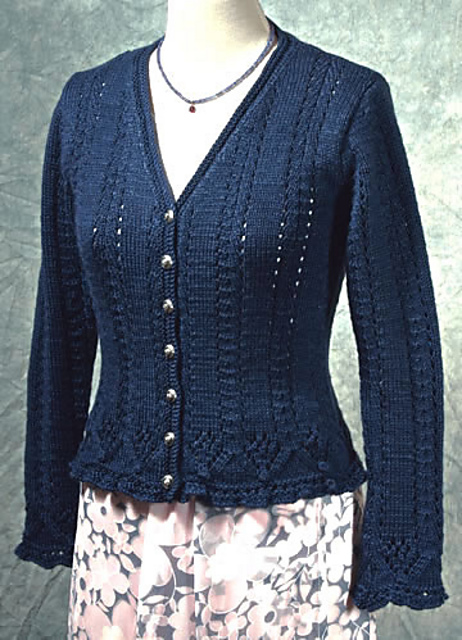 Ravelry: Flora Cardigan pattern by Dorothy Siemens