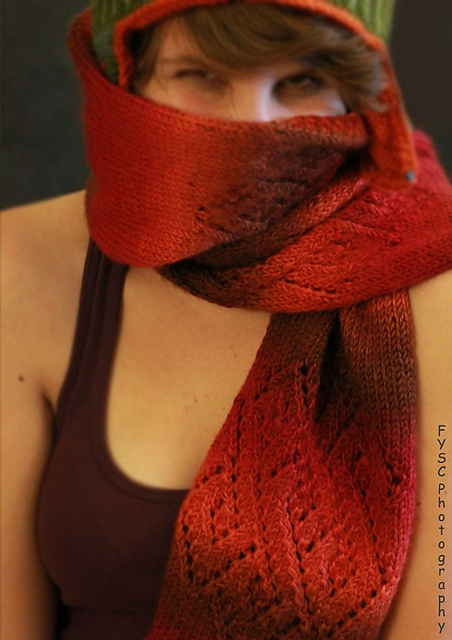 Ravelry: Celtic Lace Scarf pattern by Megan-Anne Llama