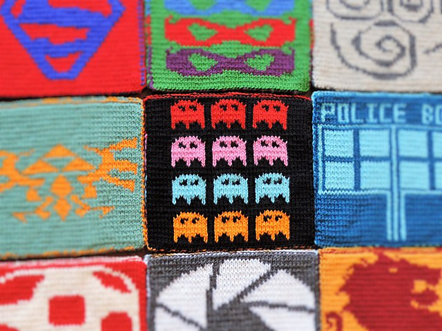 Ravelry: GAL 22: Pac-Man pattern by Megan-Anne Llama