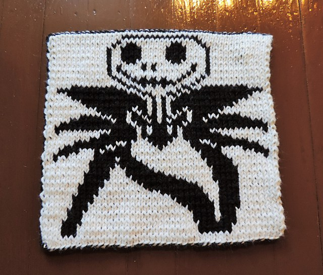 Ravelry: GAL 43: Tim Burton pattern by Megan-Anne Llama