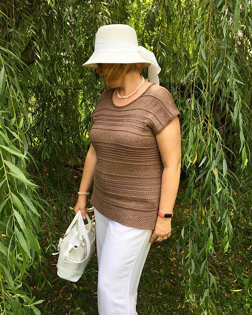 Ravelry: Summer in the City Top pattern by Knitpurldesign