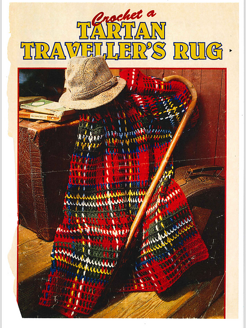 Ravelry: Tartan Traveller’s Rug pattern by Panda Yarns