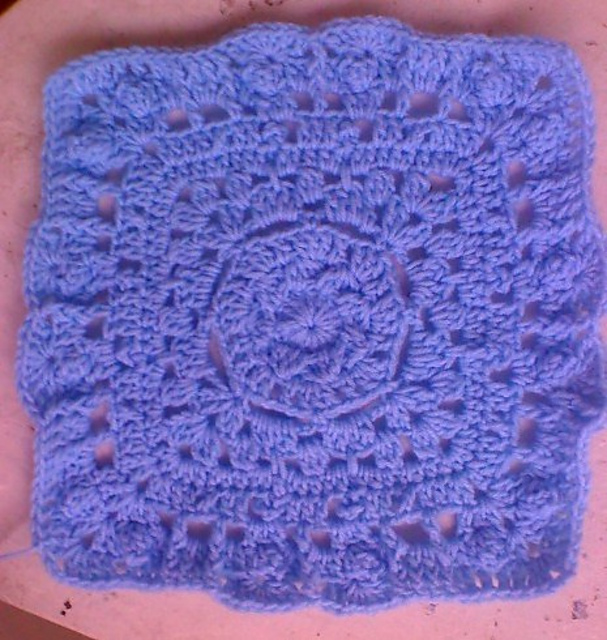 Ravelry: Crochet In Common 12” Square pattern by Aurora Suominen