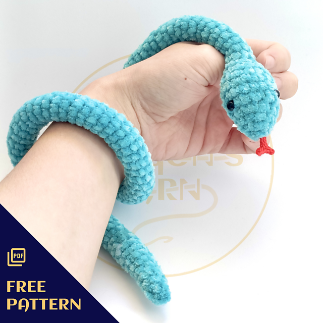 Ravelry: Snake Plushie pattern by Susanna Berra