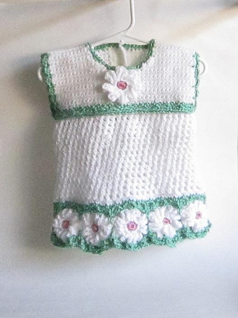 Ravelry: Posey Flower Dress pattern by Carolyn Wyberg