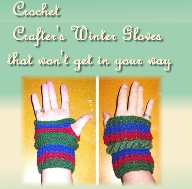Ravelry: Crafters Gloves pattern by Ray Booth