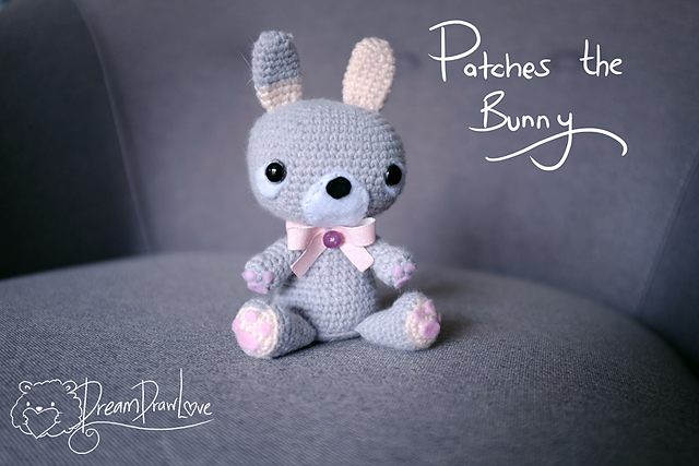 Ravelry: Patches the Bunny pattern by DreamDraw Love