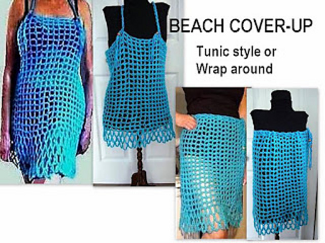 Ravelry: 023, Beach Cover Up pattern by Emi Harrington