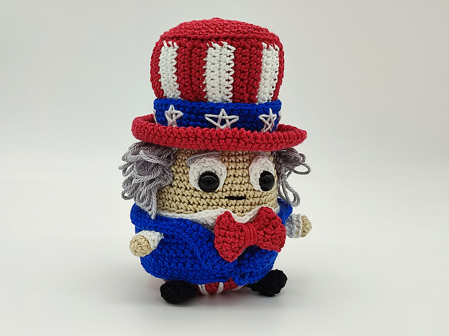 Ravelry: Uncle Sam pattern by DreamWeave Creations