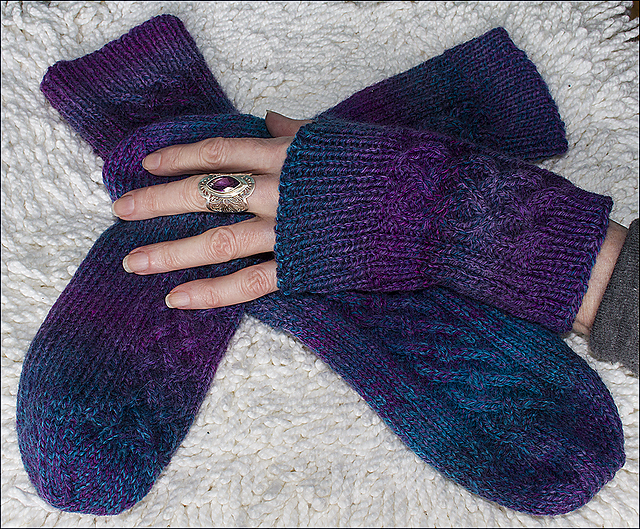 Ravelry: Bold Braid Socks & Cuffs pattern by Marion E. Muirhead