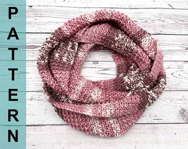 Ravelry: Modern Infinity Scarf pattern by Dreamee Crochet
