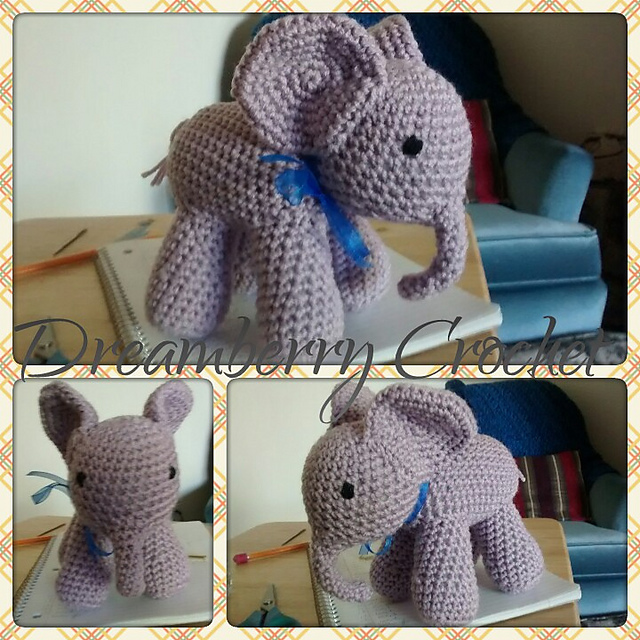 Ravelry: Itsy Bitsy Elephant pattern by Jacqueline Carson