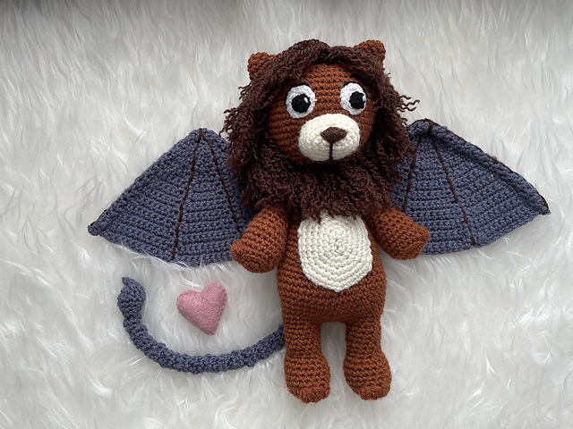 Ravelry: Manticore pattern by Andrea Hamann