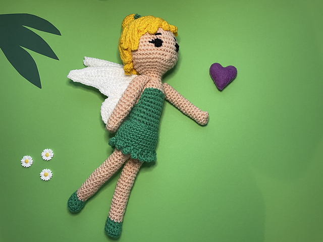 Ravelry: Green Fairy doll pattern by Andrea Hamann