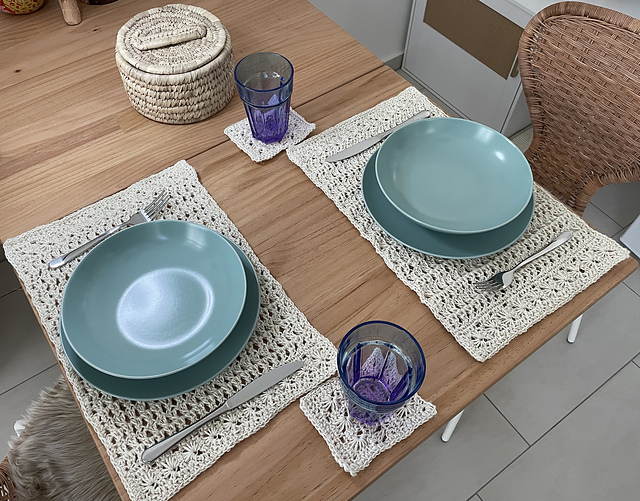 Ravelry: Table Set Boho pattern by Andrea Hamann