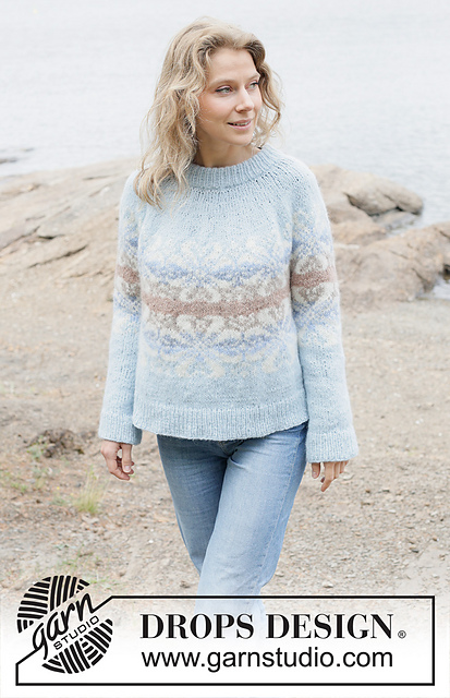 Ravelry: 254-27 Winter Swirl pattern by DROPS design