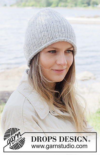 Ravelry: 253-21 Frost Moon Hat pattern by DROPS design