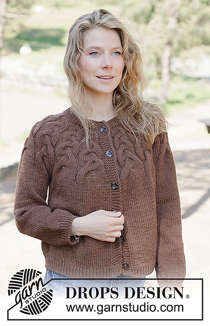 Ravelry: 262-16 Autumn Valley Cardigan pattern by DROPS design