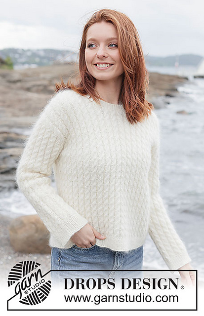 Ravelry: 262-7 Soft Waves Sweater pattern by DROPS design