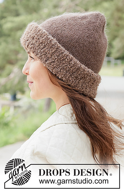 Ravelry: 261-60 Cocoa Puff Hat pattern by DROPS design