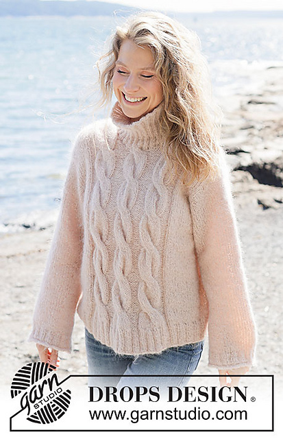 Ravelry: 264-12 Three Wishes Sweater pattern by DROPS design