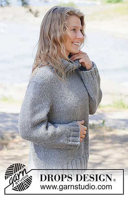 Ravelry: 263-36 Slate Ridge Sweater pattern by DROPS design