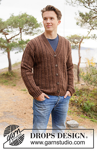 Ravelry: 260-37 Old Friend Cardigan pattern by DROPS design