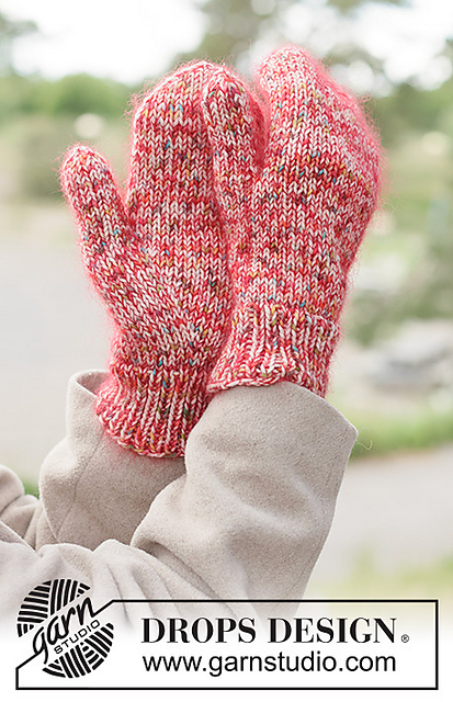Ravelry: 261-62 Confetti Crush Mittens pattern by DROPS design