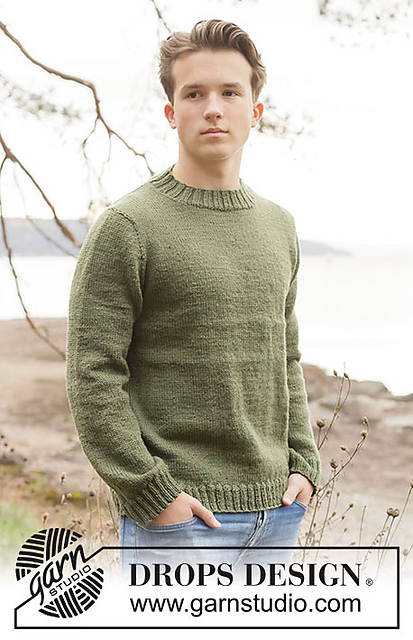 Ravelry: 260-39 Greenstone Sweater pattern by DROPS design