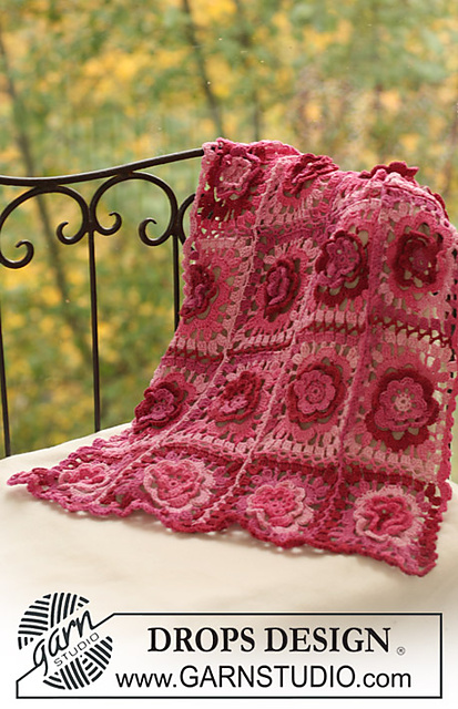 Ravelry: b16-18 Baby Bloom pattern by DROPS design