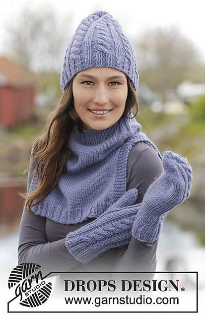 Ravelry: 166-46 Aline Neck Warmer pattern by DROPS design