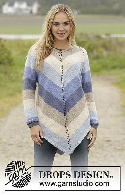 Ravelry: 171-32 Ocean Stripes pattern by DROPS design