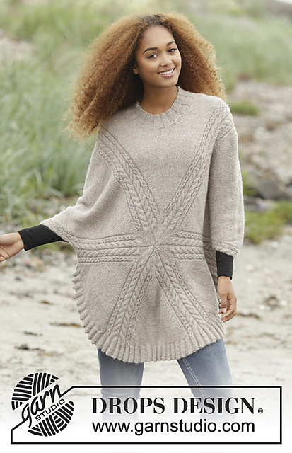 Ravelry: 171-7 Sand Tracks pattern by DROPS design