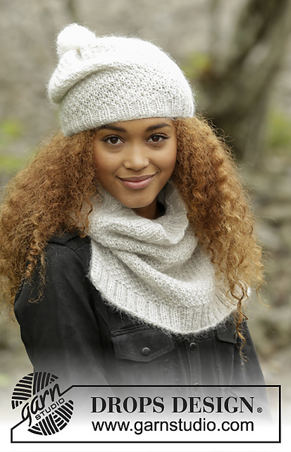 Ravelry: 173-9 Cream Puff Hat pattern by DROPS design