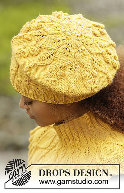Ravelry: 173-43 Hello Sunshine Beret pattern by DROPS design