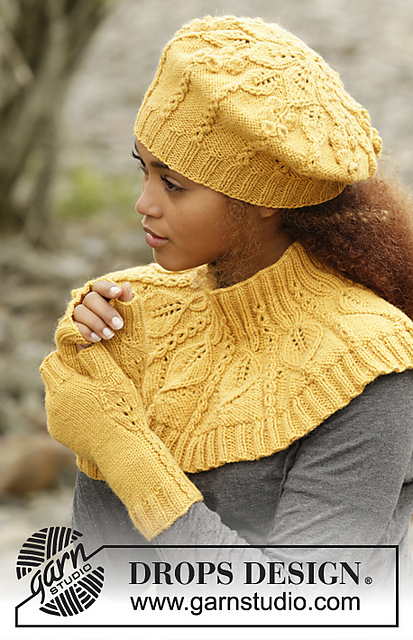Ravelry: 173-43 Hello Sunshine Neck Warmer pattern by DROPS design
