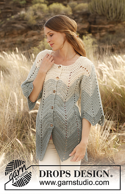 Ravelry: 147-10 Sea Waves pattern by DROPS design