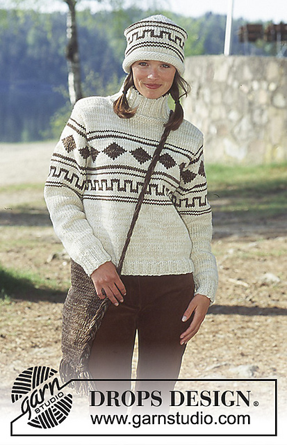 Ravelry: 66-1 a Pullover pattern by DROPS design