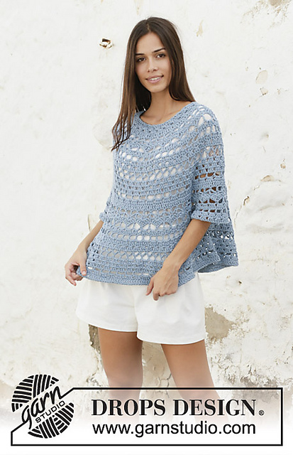 Ravelry: 199-35 Mermaid Shell pattern by DROPS design