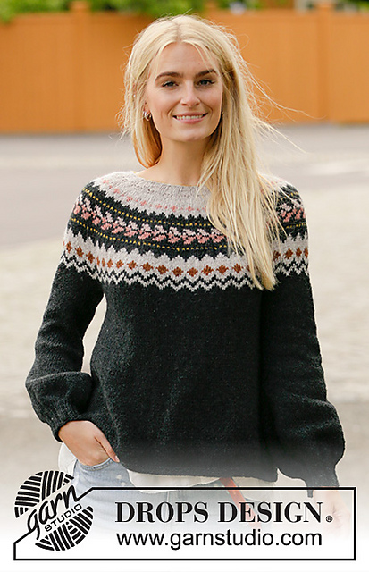 Ravelry: 205-27 After Midnight Sweater pattern by DROPS design