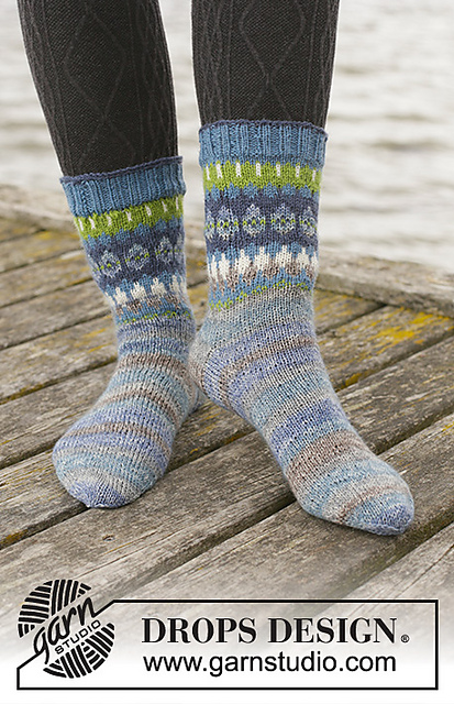 Ravelry: 203-28 Faraway Fair Isle pattern by DROPS design