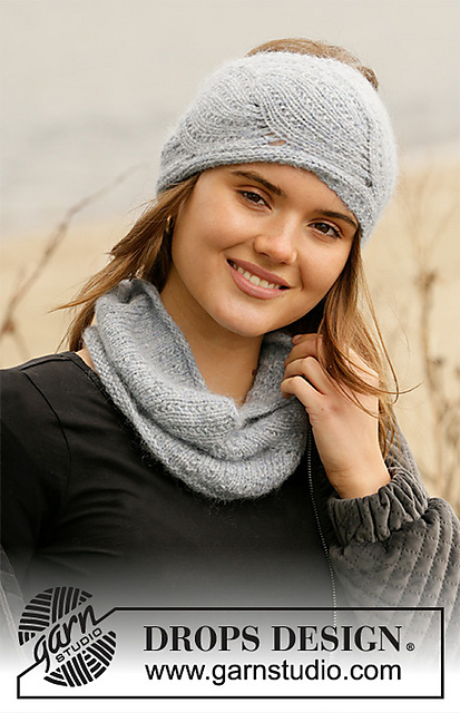 Ravelry: 204-31 a Mysterious clouds Headband pattern by DROPS design